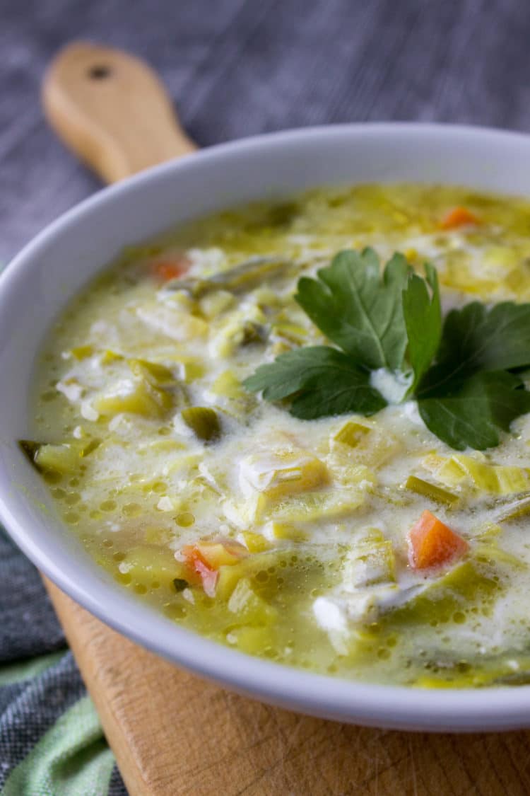 Easy Leek Potato Stew | Natalie's Health