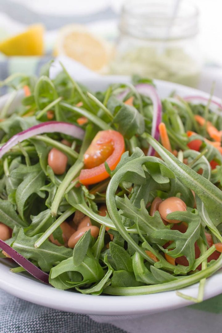 Arugula Beans Salad | Natalie's Health