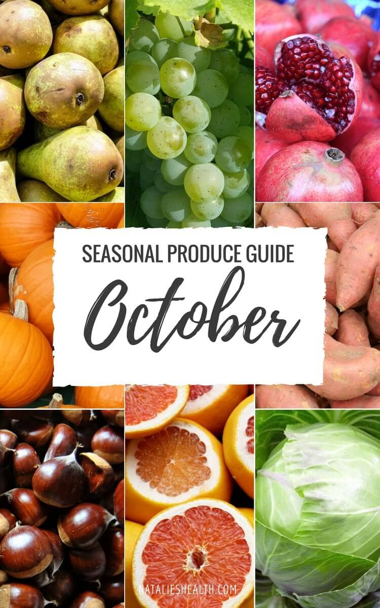 What's in season: OCTOBER + More than 50 seasonal recipes to try!