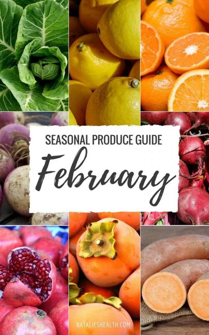 What's in season: FEBRUARY - Seasonal produce guide!