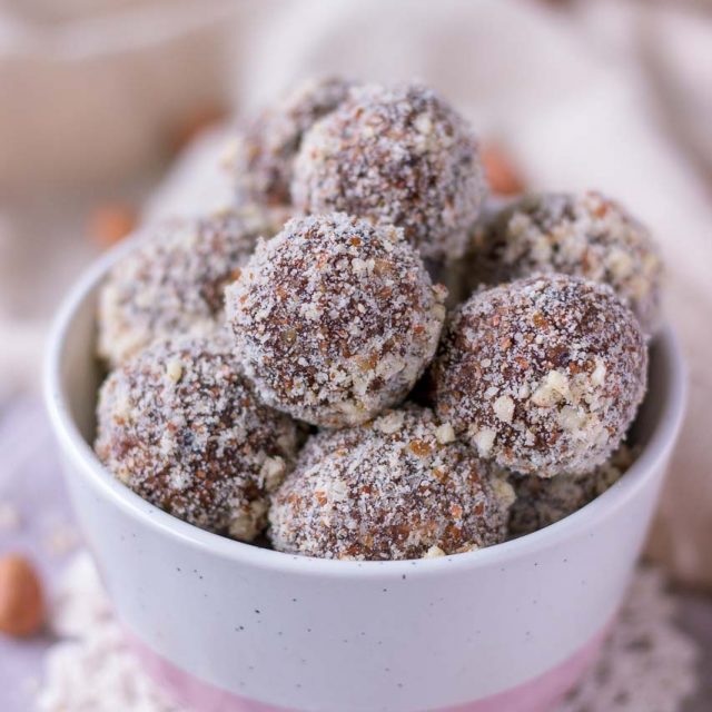 Hazelnut Chocolate Balls | Easy Homemade Ferrero Rocher Truffles