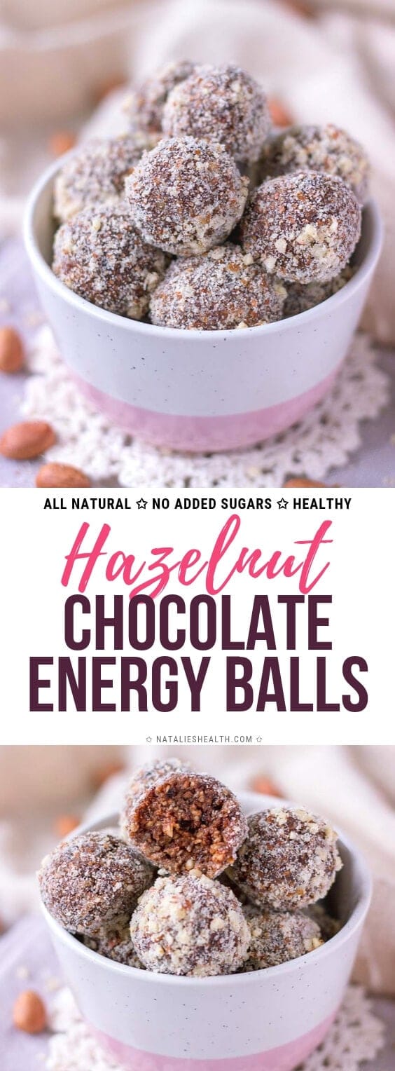 Hazelnut Chocolate Balls | Easy Homemade Ferrero Rocher Truffles
