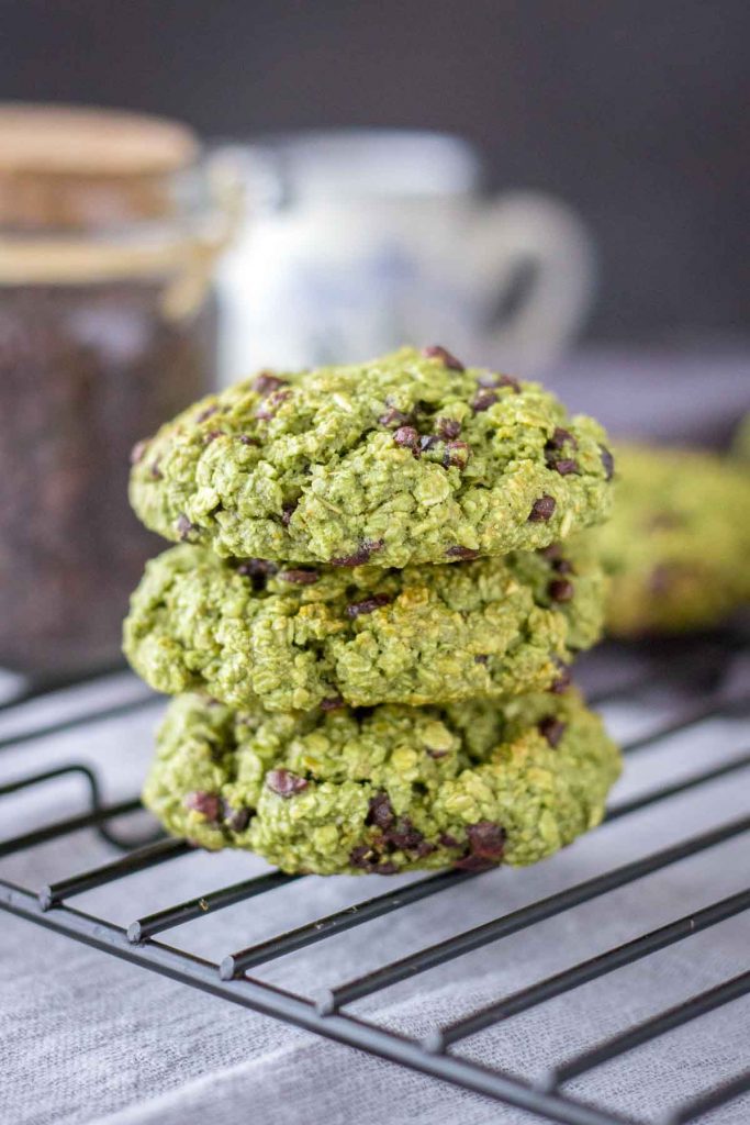 Matcha Chocolate Chip Cookies | Natalie's Health