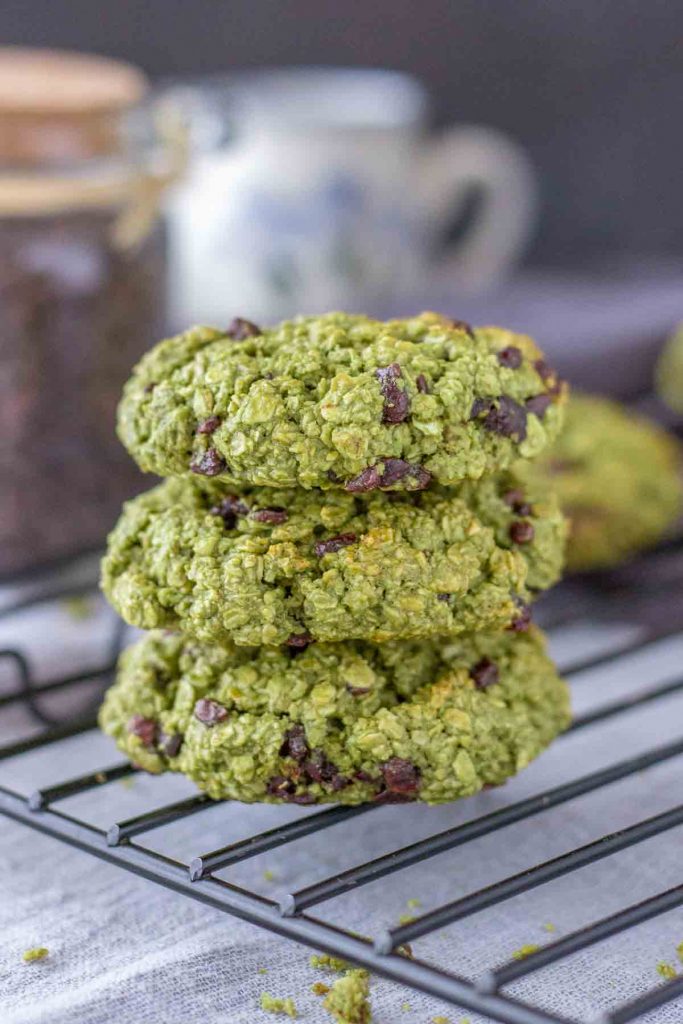 Matcha Chocolate Chip Cookies | Natalie's Health