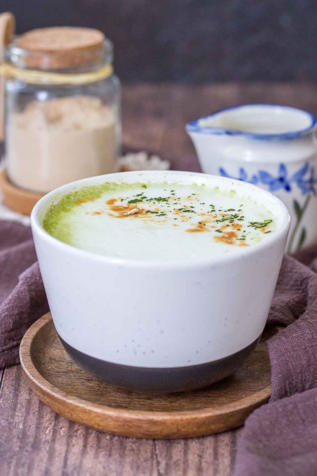 Matcha Maca Latte | Natalie's Health
