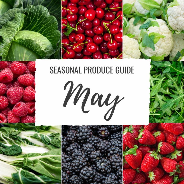 Seasonal Foods Guide | What’s in Season + Monthly Recipes