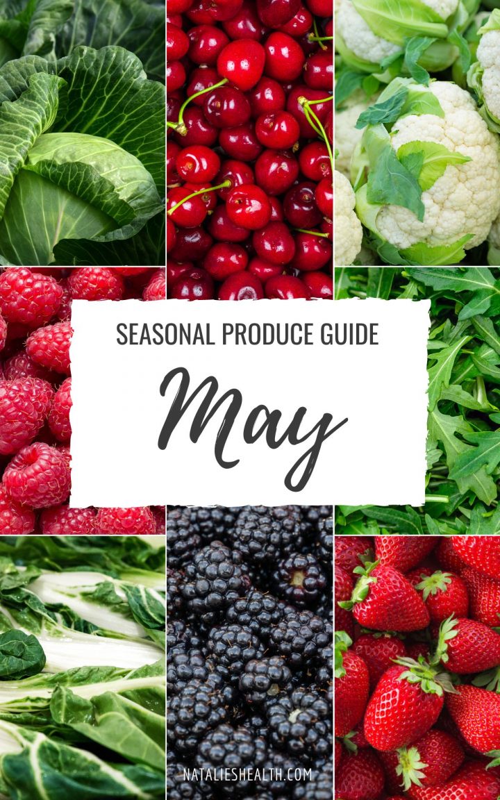 What's in season: May | Seasonal produce guide with recipes!