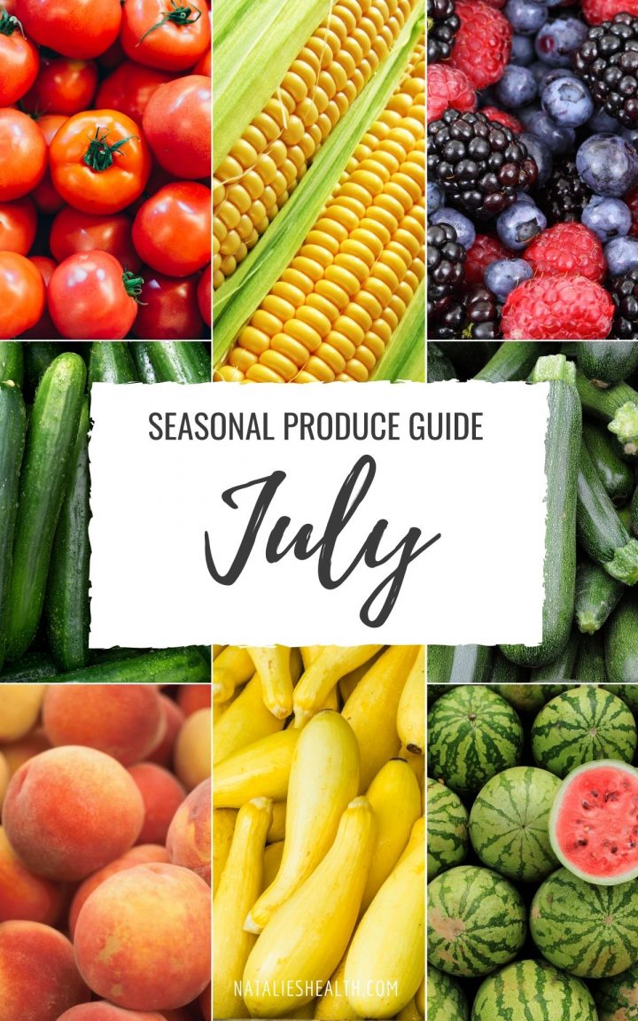 What's in season: July | Produce guide with recipes!